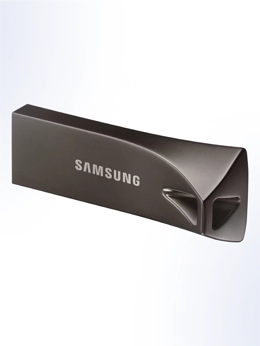 Флешка Samsung Fit Plus, 64 ГБ, USB 3.1 Gen 1, черный (MUF-64BE4)