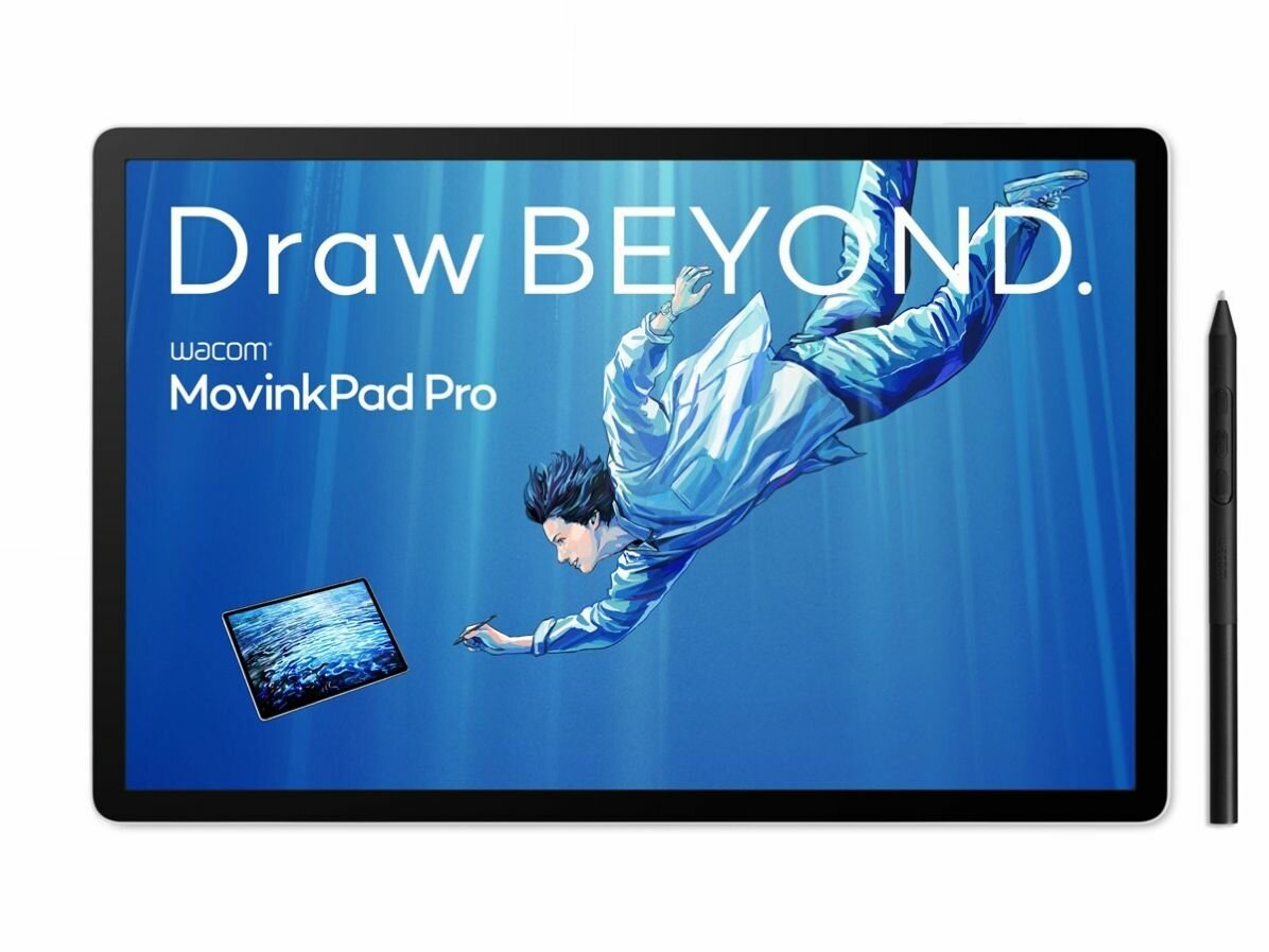 Графический планшет Wacom "MovinkPad Pro", 14 дюймов, профессиональный, для художников