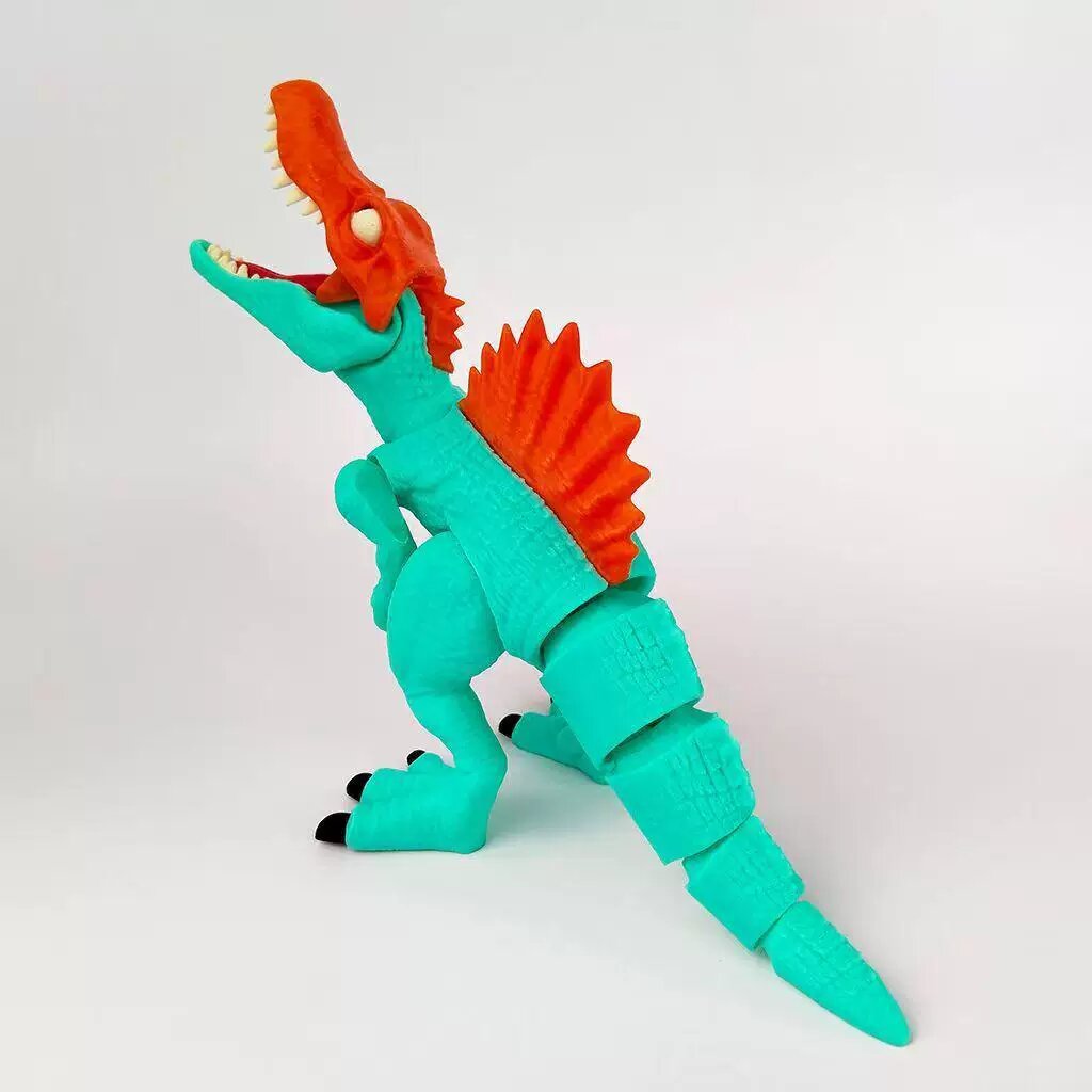 В наличии: Популярные 3D-печатные игрушки-динозавры с подвижными суставами, праздничные игрушки, коллекция подарков на