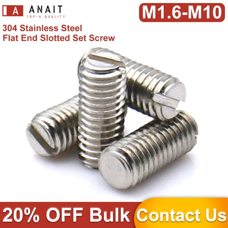 Винты GUOHE WJ4016 из нержавеющей стали 304, M2.5x8mm, 10шт