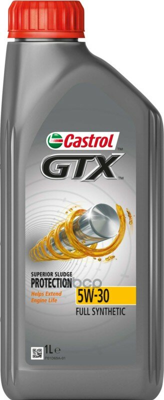 Масло Castrol GTX 5w30 1л Castrol арт. 15DAF8