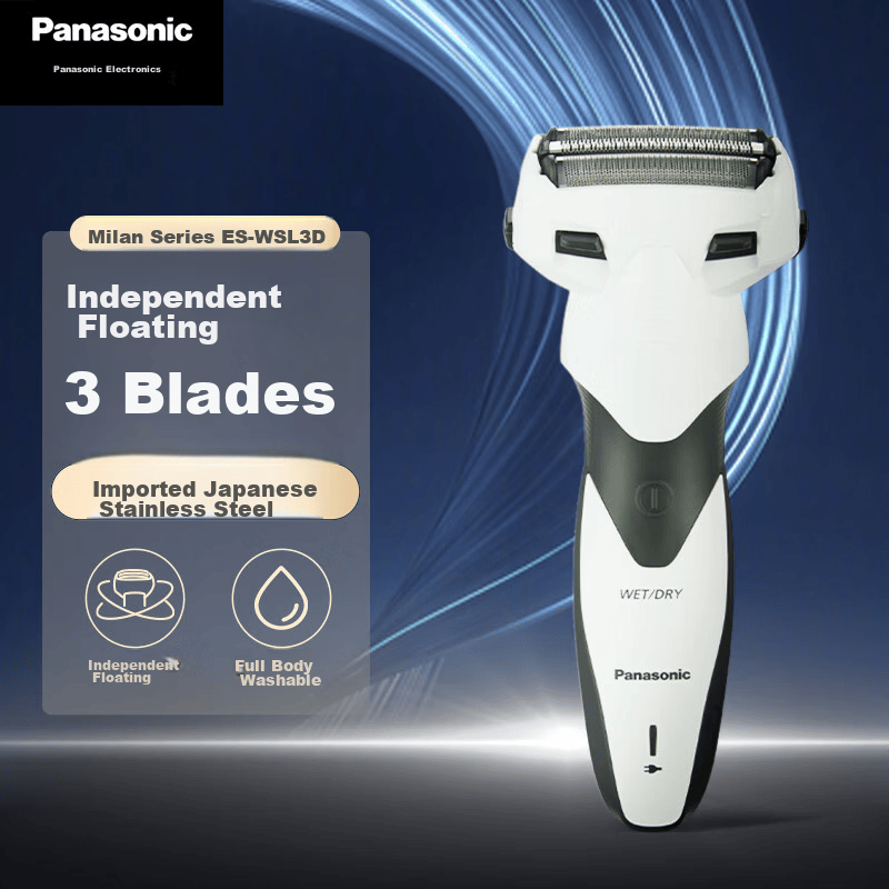 Электробритва Panasonic Classic 3 Series с 3 лезвиями, полная водонепроницаемость, автономность 8+ часов