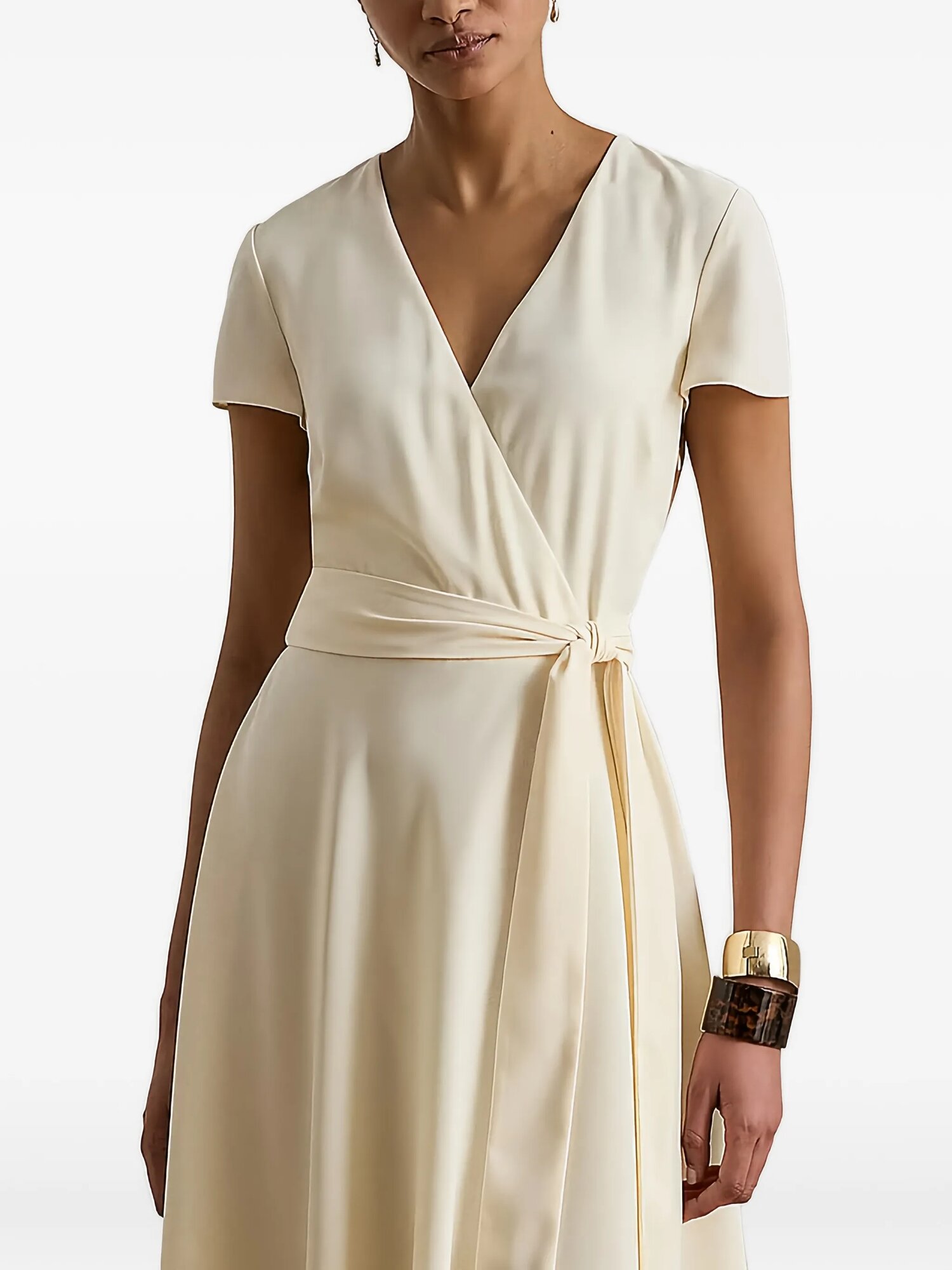 Платье Lauren Ralph Lauren Belted wrap dress, размер 2 — фото 1