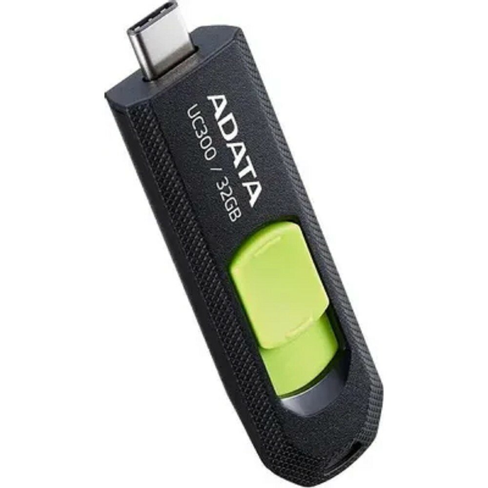 Флешка USB Type-C A-Data ACHO-UC300-32G-RBK/GN 32 ГБ для телефона — фото 1