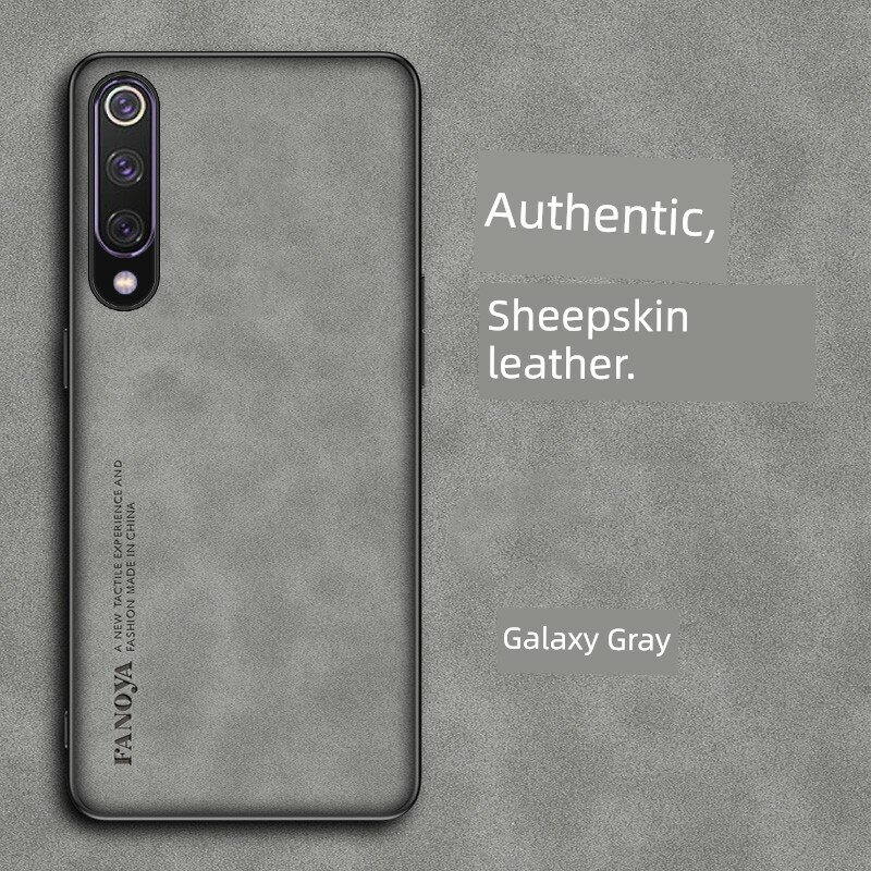 Чехол для Xiaomi 8 полный защитный, галактический серый, прочный чехол