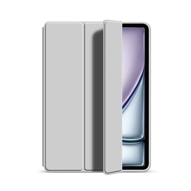 Защитный полный корпус мягкий чехол для iPad Mini серии 1/2/3 7,9 дюйма, туманно-серый складной дизайн