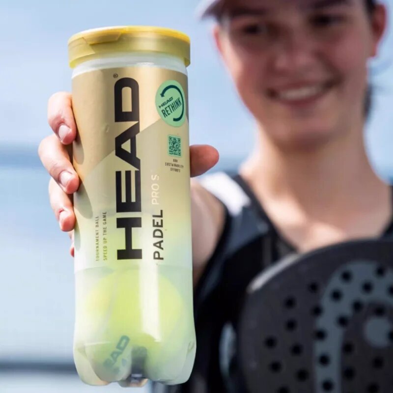 HEAD Pro S+ Padel Balls 3 шт. (1 банка) — фото 1
