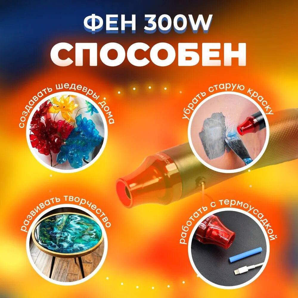 Строительный фен — фото 1