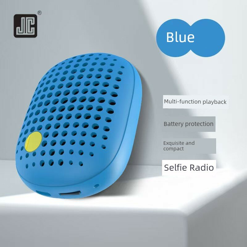 Портативная уличная колонка, миниатюрная беспроводная Bluetooth-колонка с сабвуфером, мощный звук, радио. Стандартный