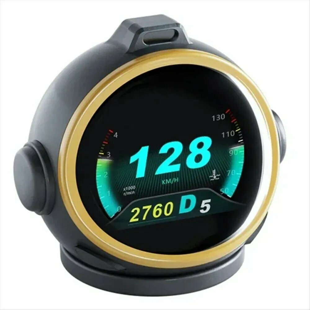 Автомобильный проекционный дисплей, интеллектуальный GPS-навигатор, ориентированный на HUD, роботизированный дизайн, цифровой спидометр, распознавание жестов, USB-разъем для