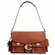 Сумка Coach Cargo, фактура матовая, красно-коричневый