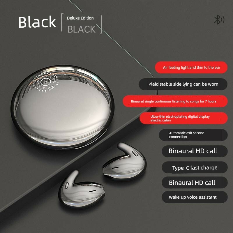 Мини-гарнитура Bluetooth 2025, новая модель с шумоподавлением, длительным временем автономной работы, подходит для