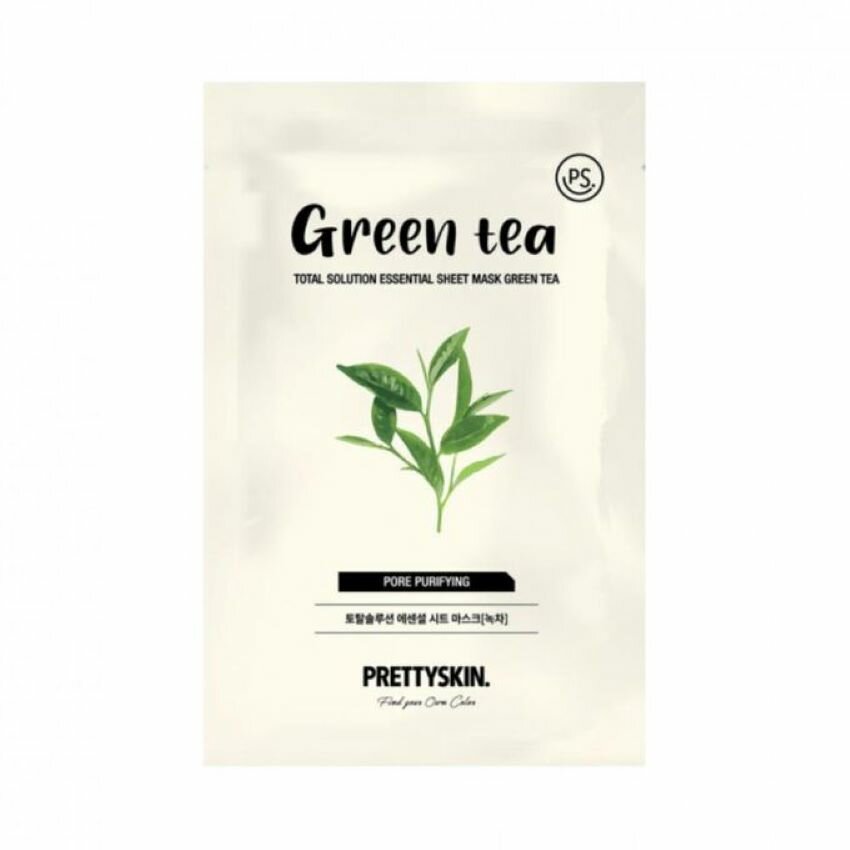 Prettyskin Маска для лица Зеленый чай