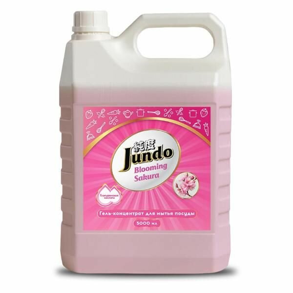 Гель для мытья посуды Jundo Premium Sakura 5 л