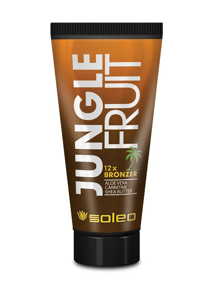 Soleo Мультибронзатор с пептидами, 12-кратный бронзатор Soleo Jungle Fruit Basic, 150 мл