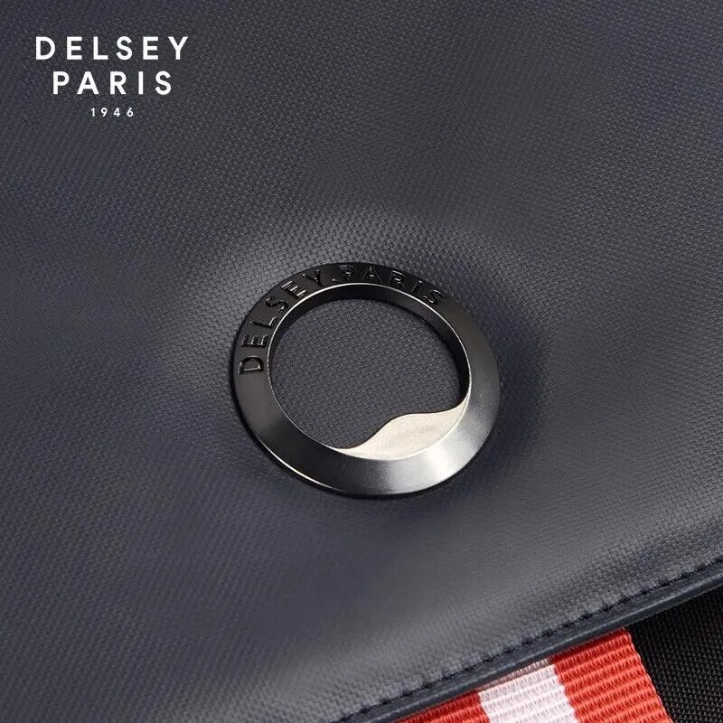 Delsey Рюкзак, средний, 20-30 л, полиэстер, 45.5x31.5x14.5 см, мужской, коллекция Roland Garros, синий — фото 1