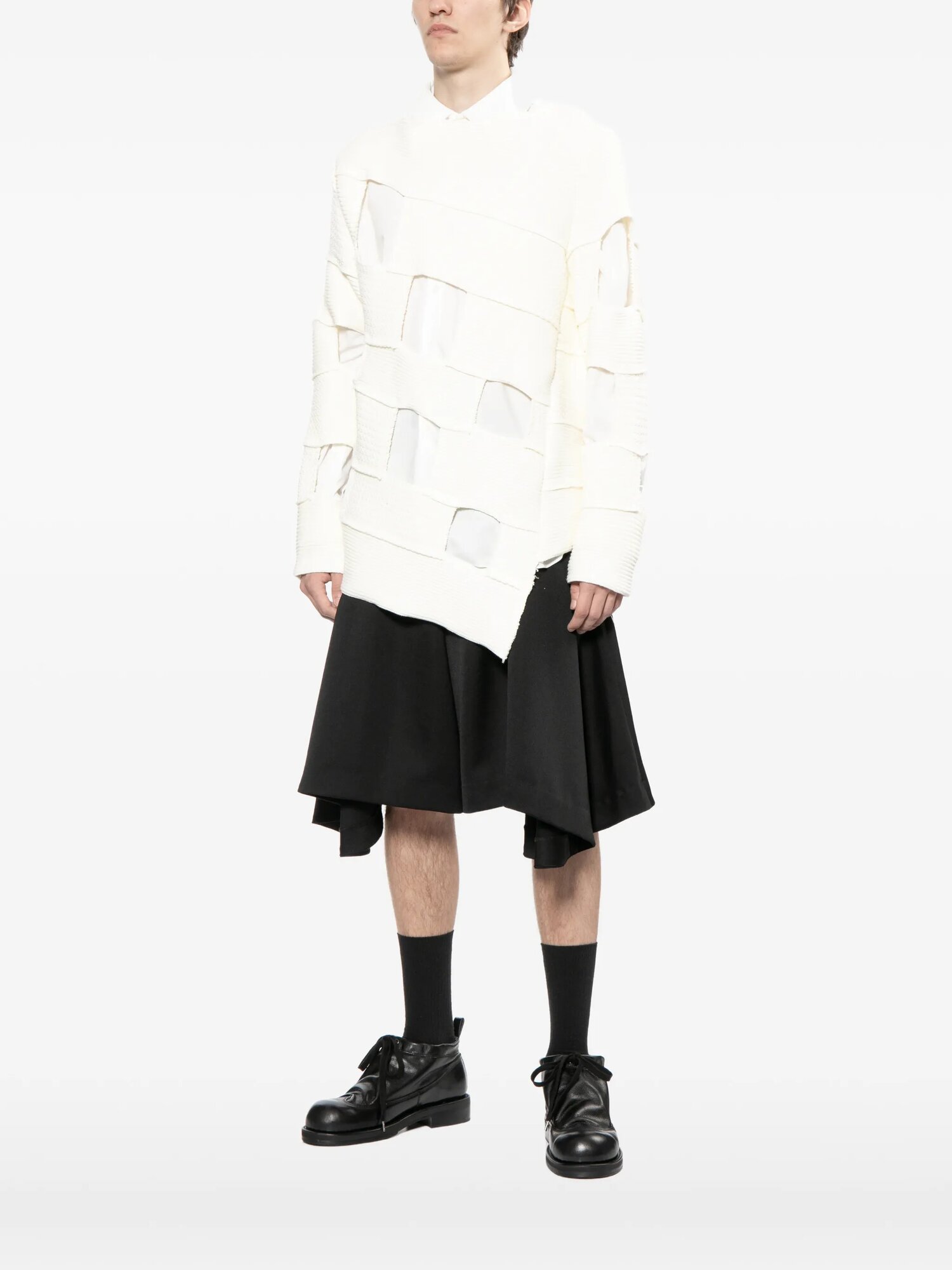 Свитер COMME des GARCONS, размер 48, , разноцветный — фото 1