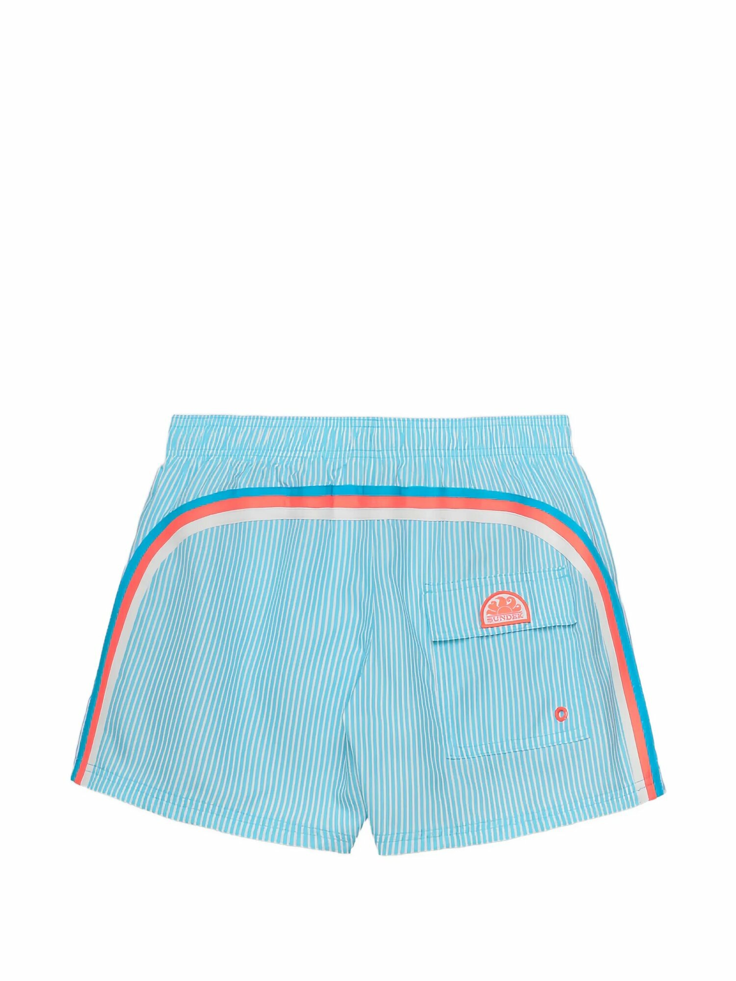 Шорты для плавания SUNDEK Striped swim shorts, размер 8 лет, Синий принт — фото 1