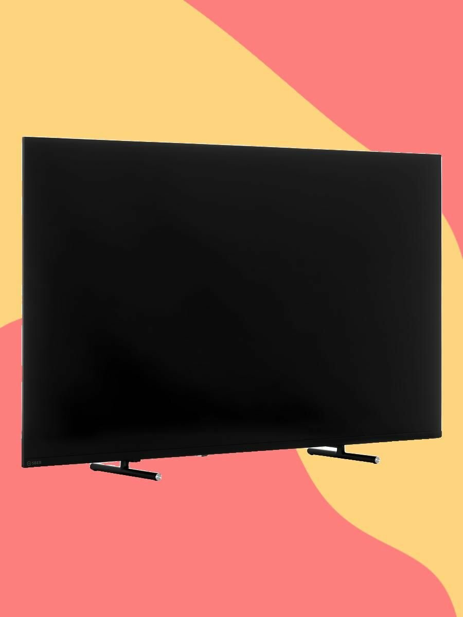 50" (126 см) Телевизор Sber SDX-50U4139, 4K UltraHD, 3840x2160, Smart TV, Direct LED, черный