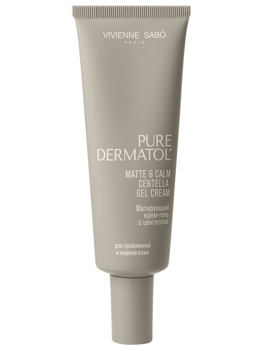 Крем-гель для лица матирующий Vivienne Sabo Pure Dermatol' с центеллой 50мл