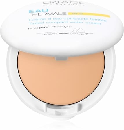 Пудра Uriage Eau Thermale Water Cream Tinted Compact, тонированная, 10 г
