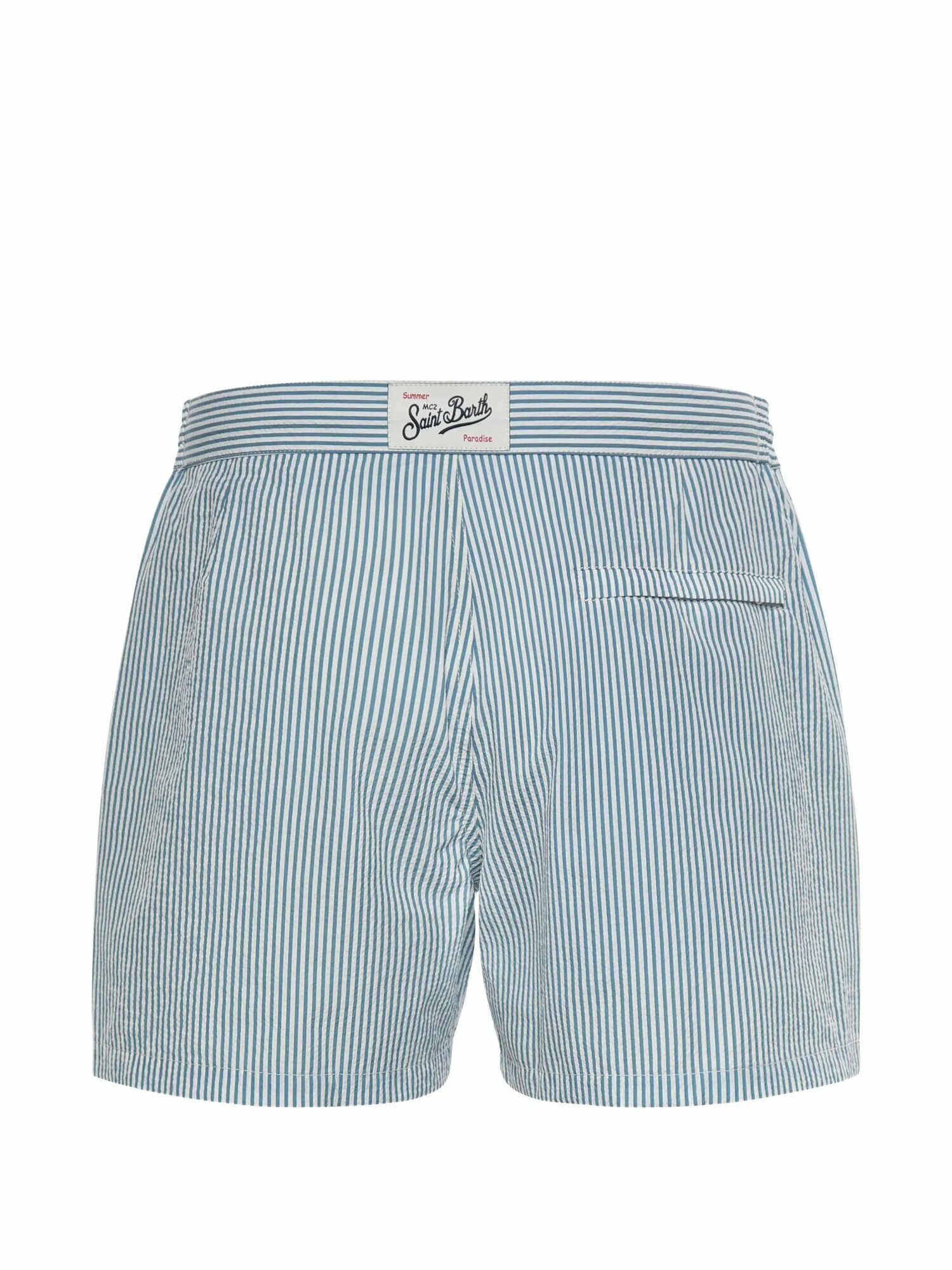 Шорты для плавания MC2 Saint Barth Striped swim shorts, размер 54 — фото 1