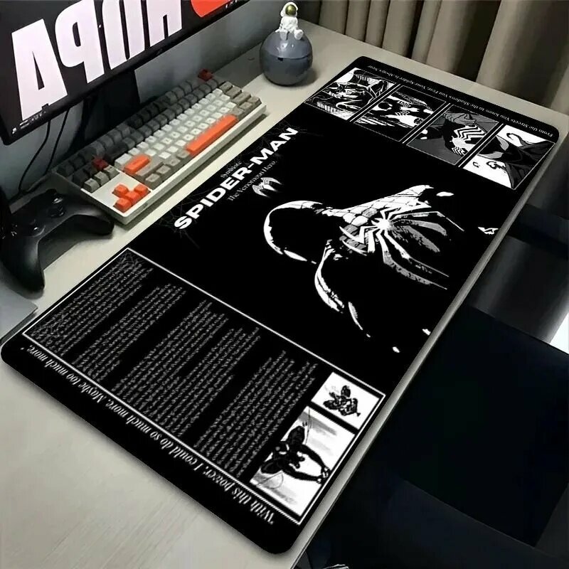 Коврик для мышки, XXL, белый, коврик для мыши с сублимационной печатью для компьютера и ноутбука