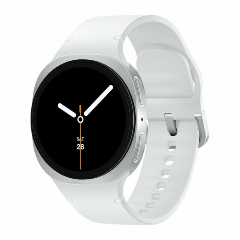 Умные часы Samsung Galaxy Watch 8 LTE, 44mm, Silver (Серебристый/Белый)