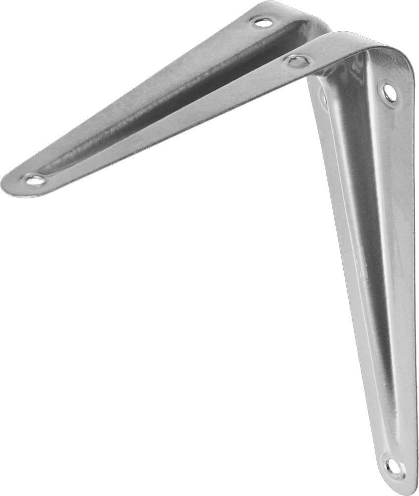 Уголок-кронштейн STAYER MASTER, 125х100мм, серый, металл {37401-2} (1 шт)