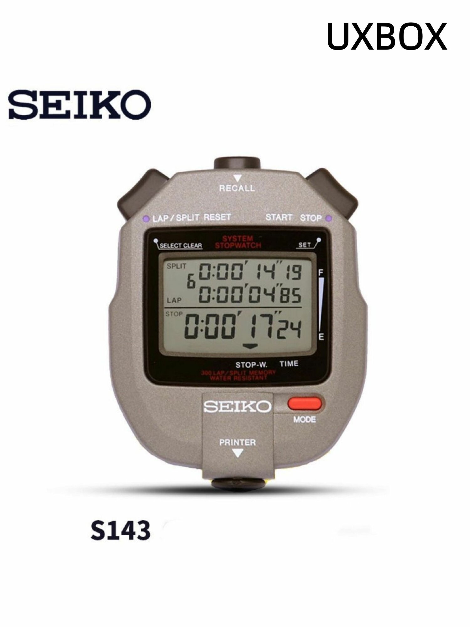 Многофункциональный таймер SEIKO S143 электронный секундомер