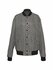 Куртка BALMAIN Monogram-print reversible blouson jacket, размер 48, черный