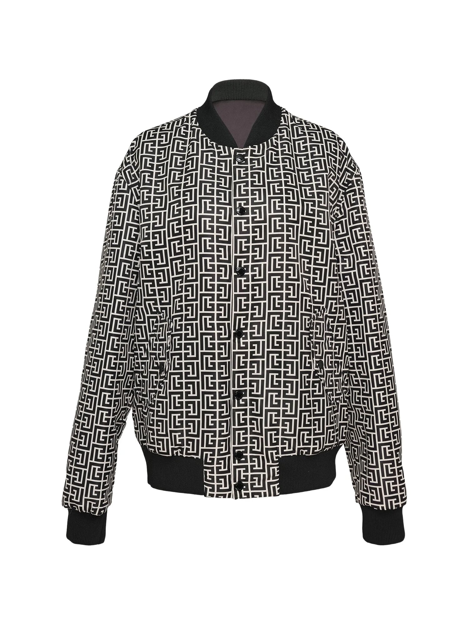 Куртка Monogram-print reversible blouson jacket