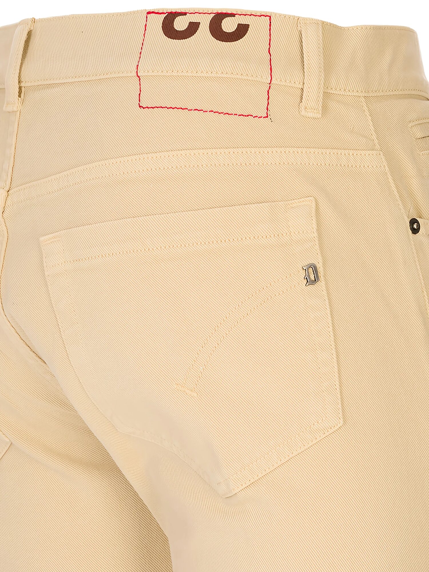 Брюки Dondup Logo-plaque trousers, размер 48, разноцветный — фото 1