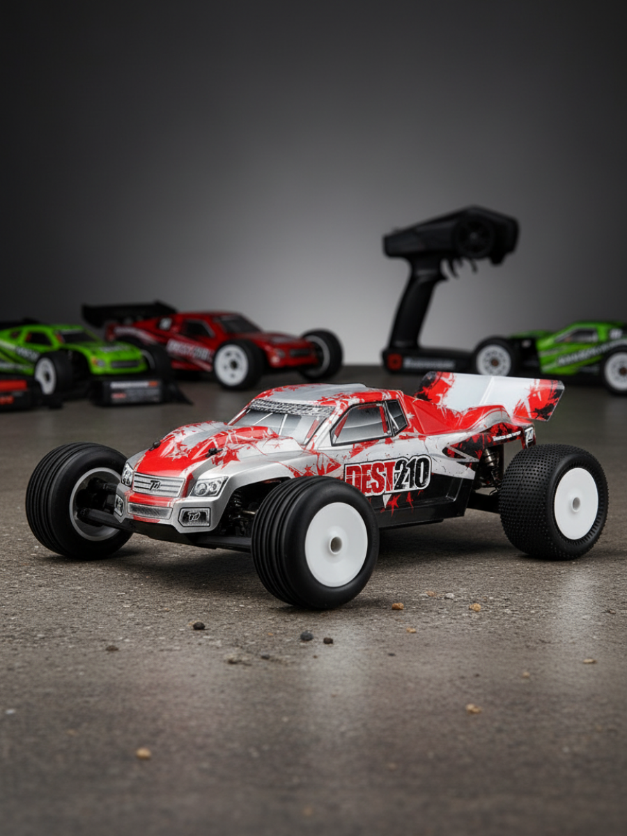 Team Durango DEST210 2WD 1/10 (красный, RTR)
