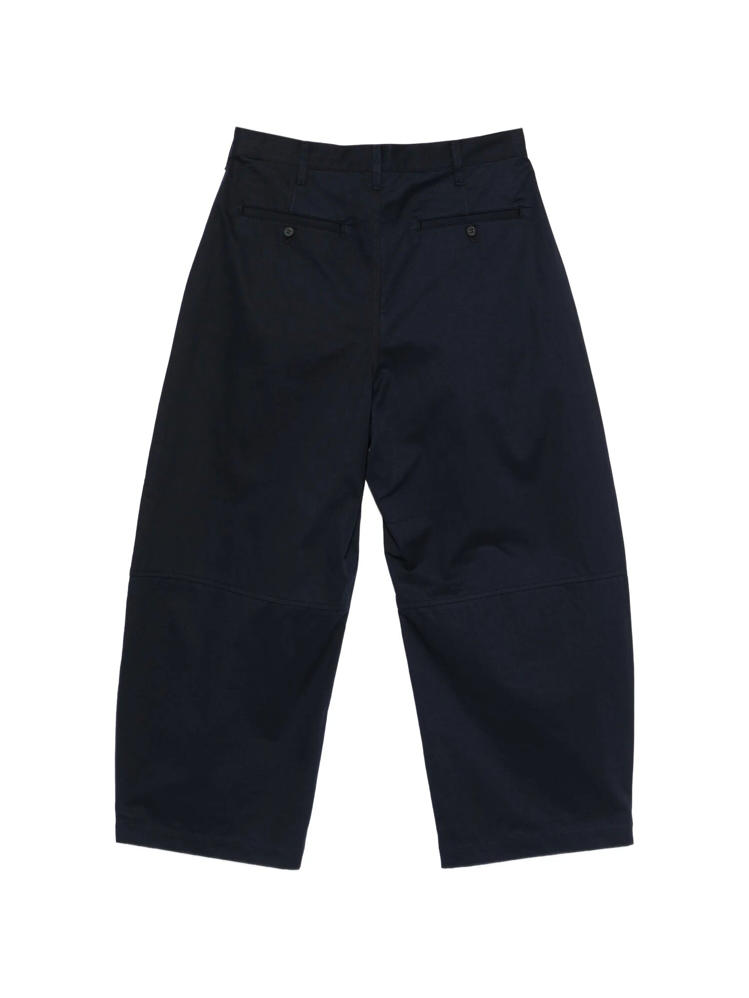 Брюки COMME des GARCONS Pleated panelled trousers, размер 50, синий — фото 1