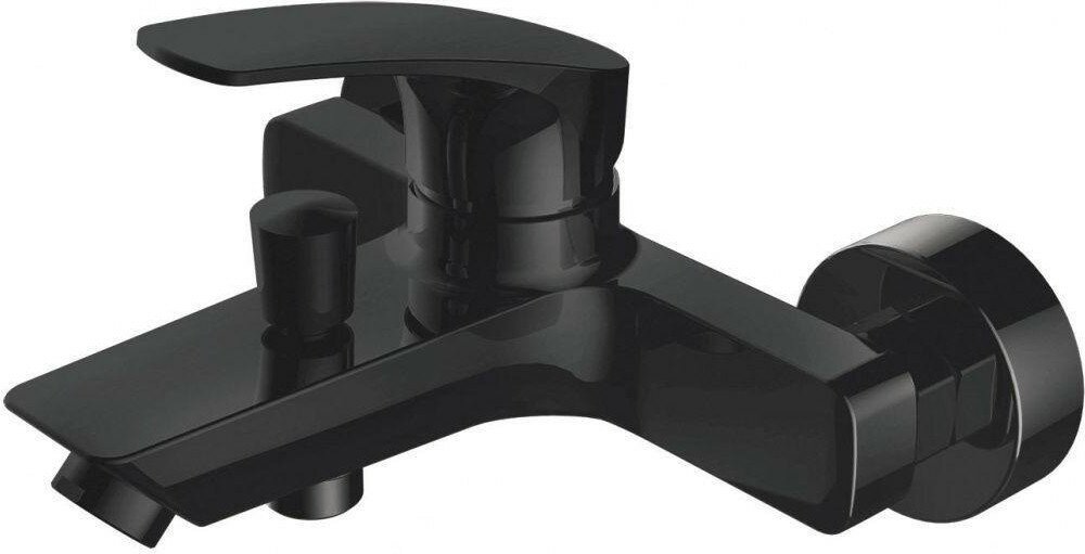 Смеситель для ванны с душем Aquanet Static Black AF330-20B