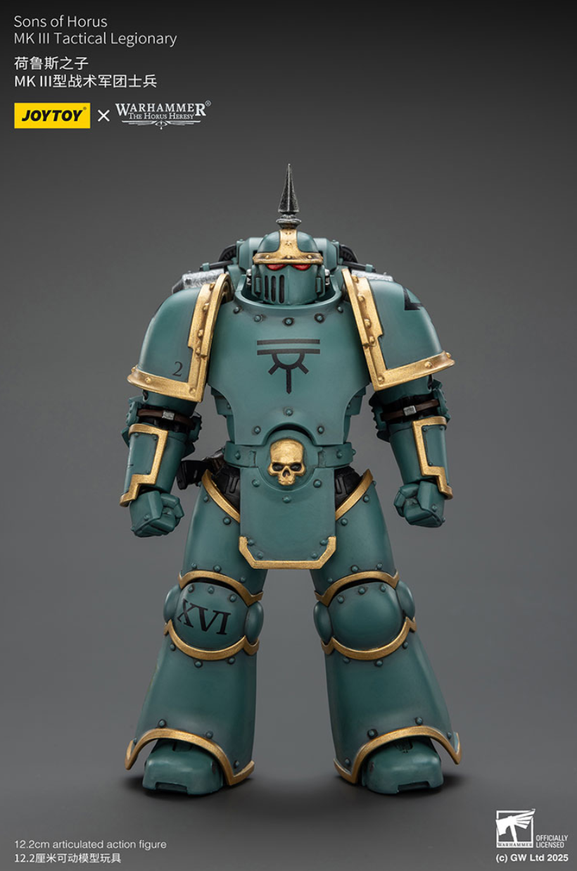 Фигурка JOYTOY Warhammer 40000 Space Wolves MK III Tactical Legionary