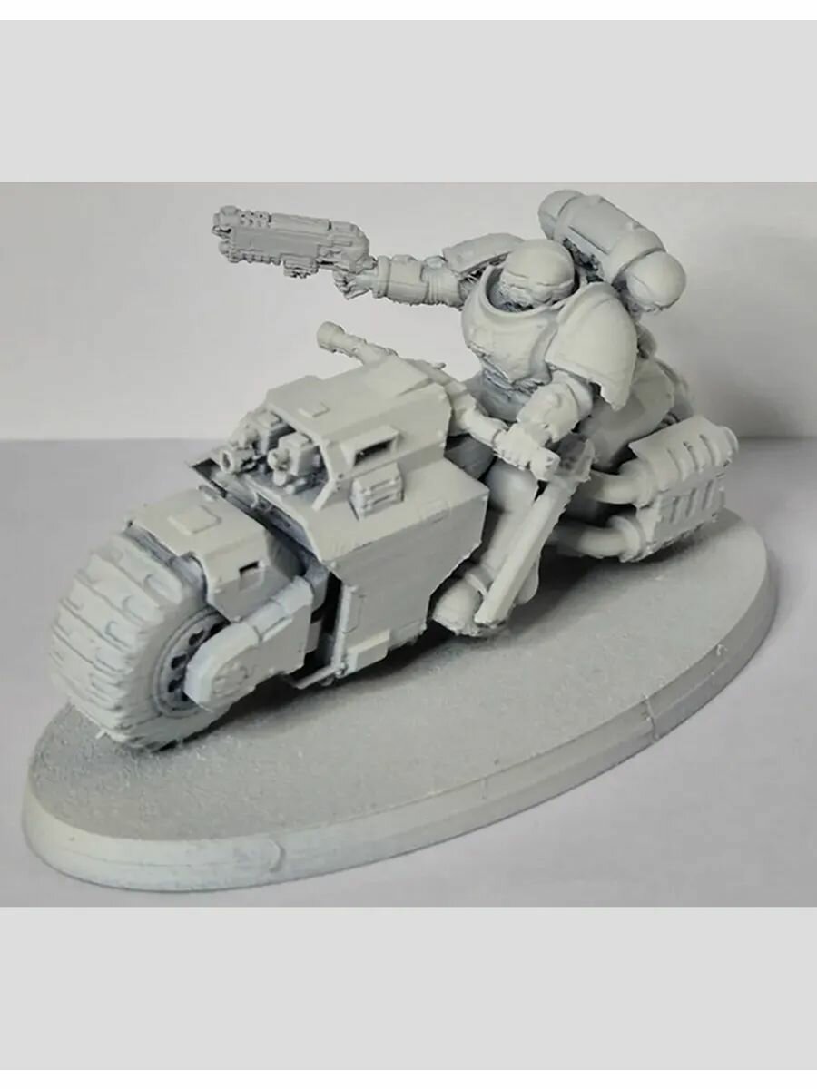 Фигурка "Space Marine Outrider" Warhammer 40000 3D печать из пластика
