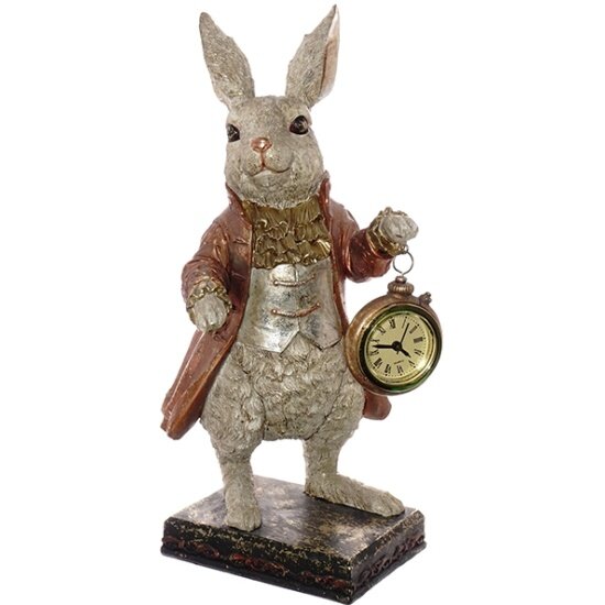 Фигурка декоративная Remeco Collection "Кролик" с часами 723190