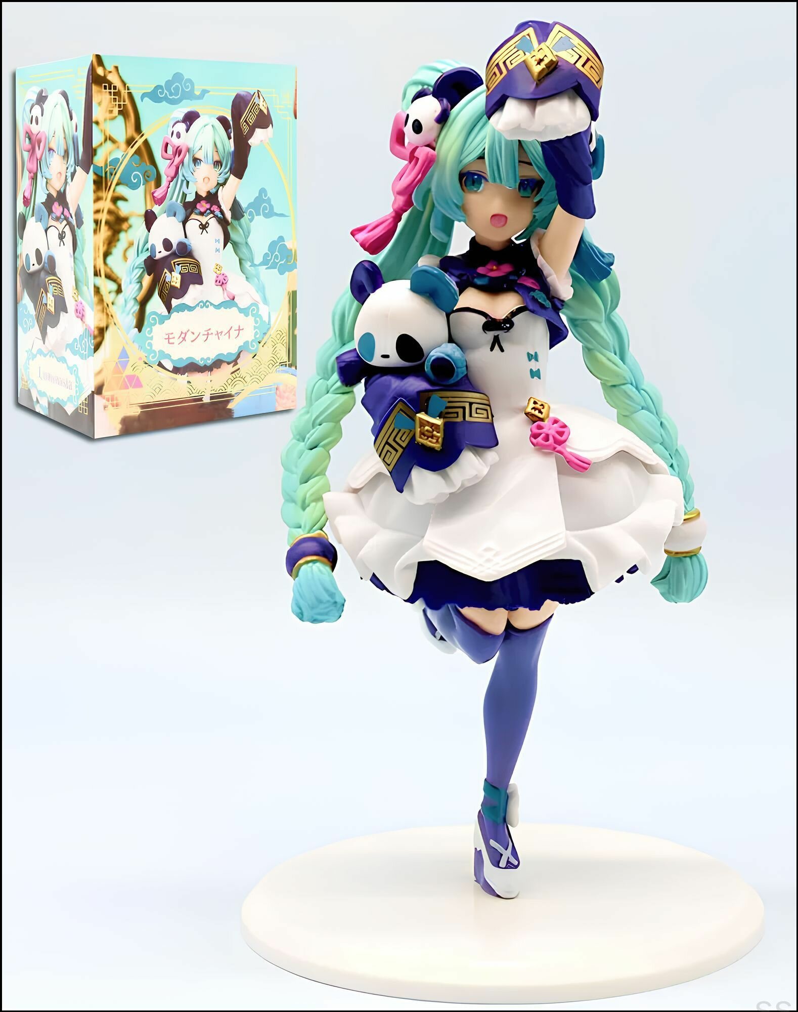 Фигурка Мику Хацунэ панда / Miku Hatsune Panda Fashion (19см)