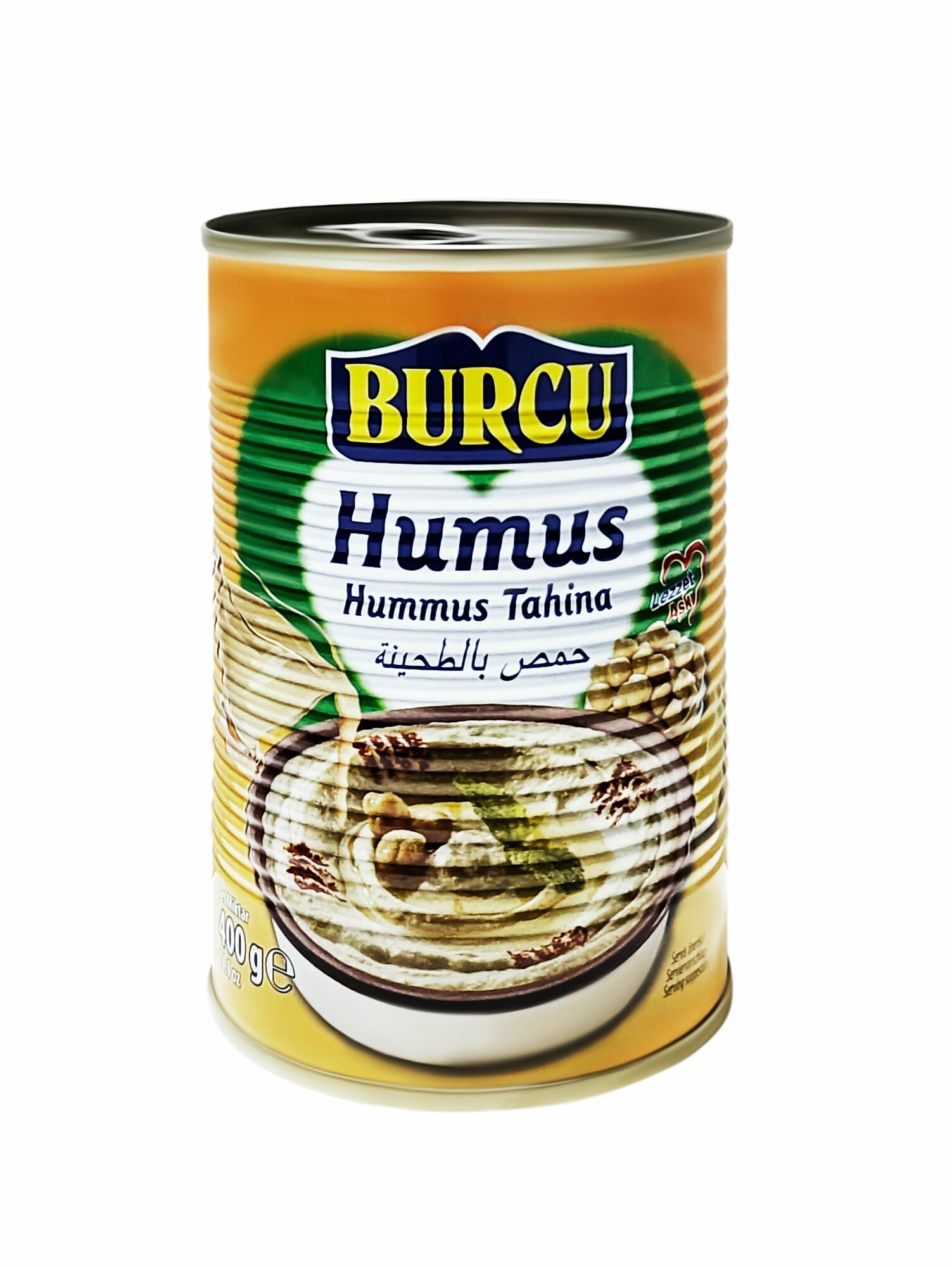 Хумус из нута с кунжутной пастой тахини, "Burcu", Hummus Tahina, 400гр. Турция