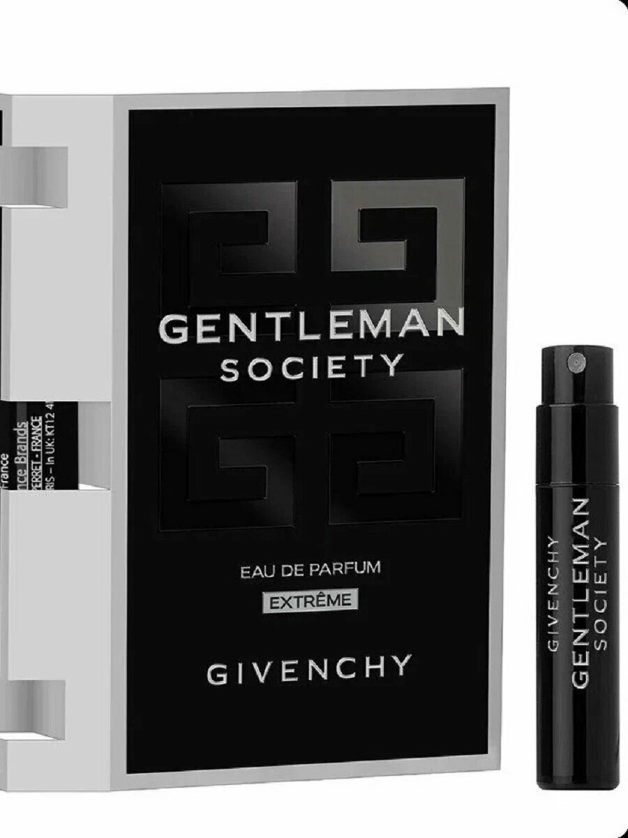 Парфюмерная вода мужская Givenchy Gentleman Society Extreme 1мл (edP - eau de Parfum)