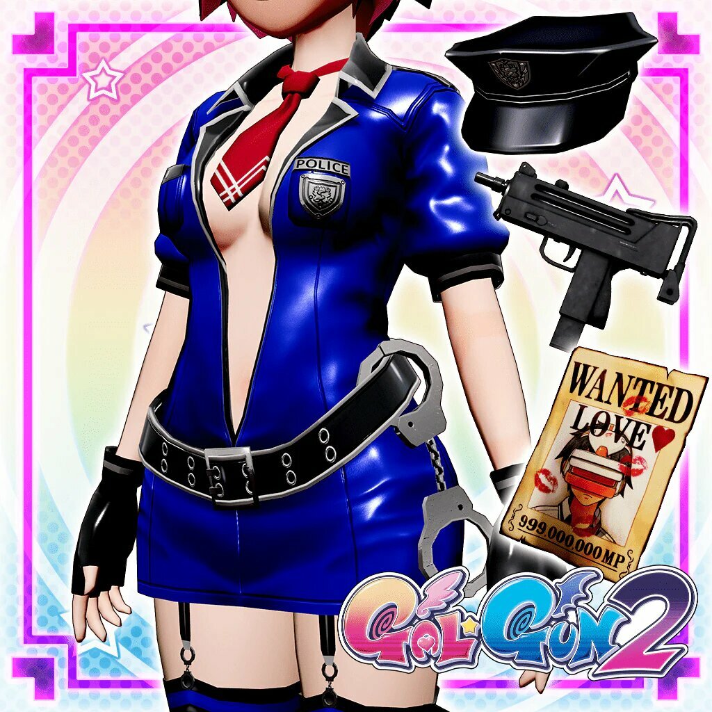 Дополнение Gal*Gun 2 - Vice Cop Set, цифровое издание PlayStation 4, регион Турция / код пополнения баланса