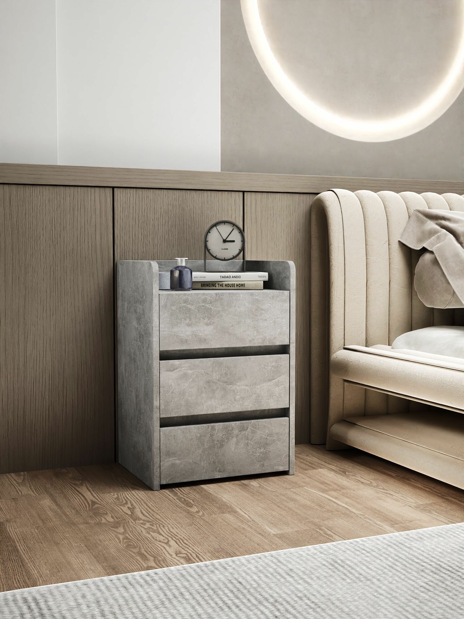 Техно Стиль Тумба, 3 ящ, 40х32.2х57.8 см