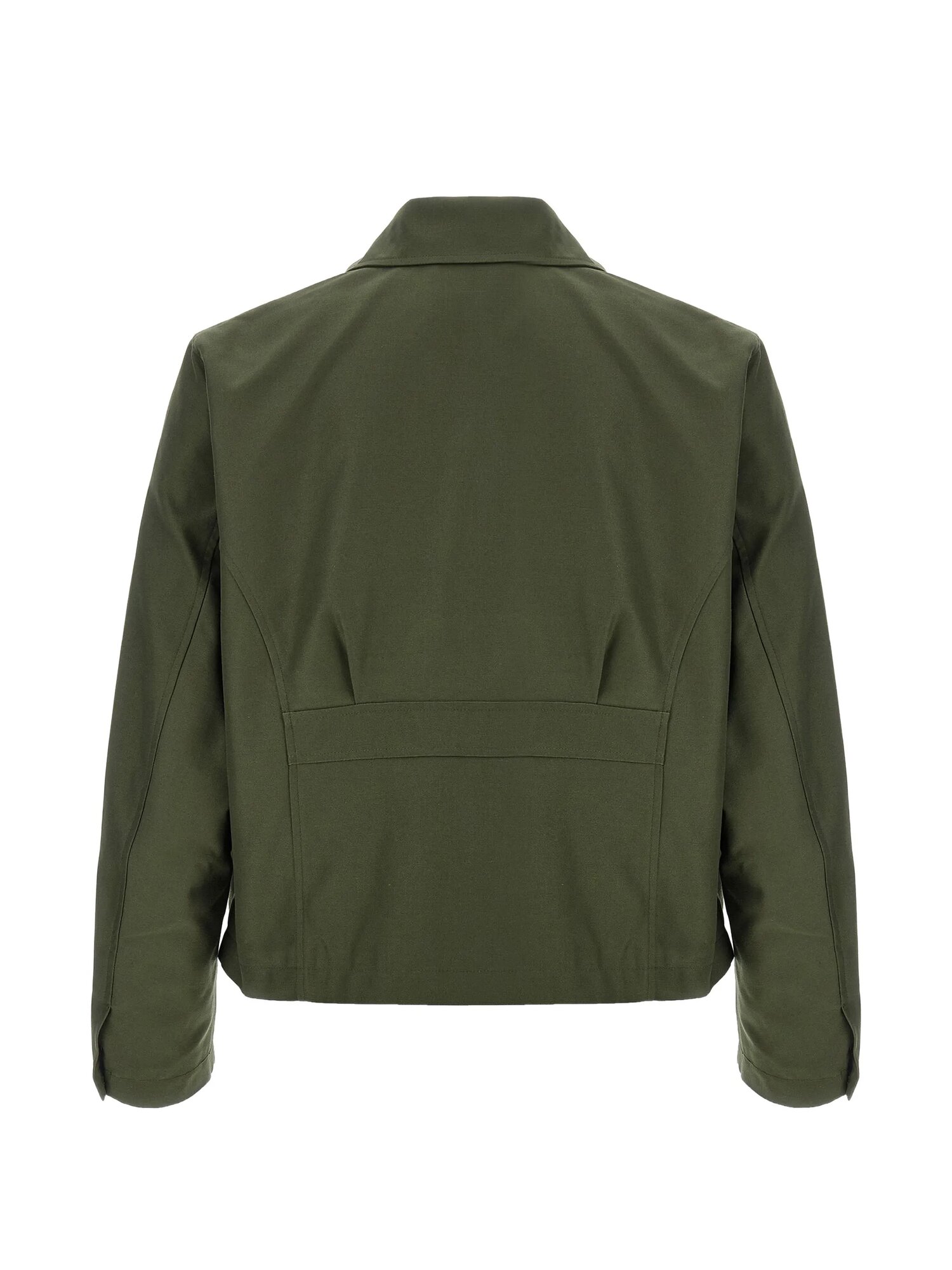 Куртка Second/Layer Lucky Station patch-detail zip-up jacket, размер 48, green — фото 1