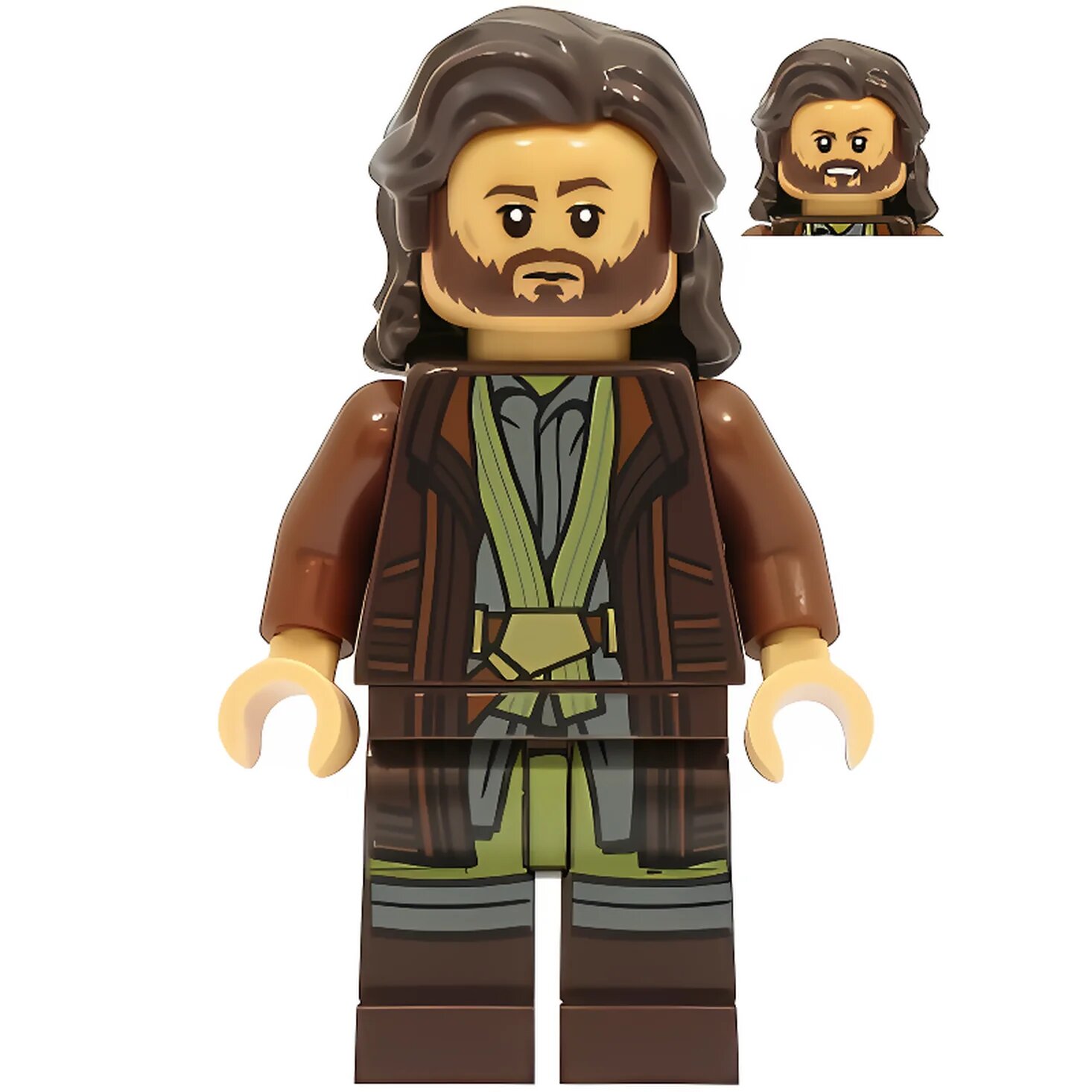 Минифигурка Lego Star Wars Cassian Andor - Dark Brown Jacket sw1231 U