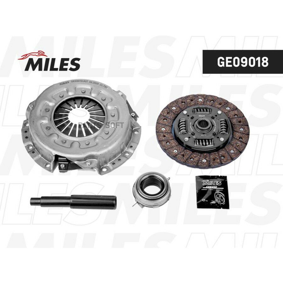 MILES GE09018 Сцепление к-т MITSUBISHI LANCER IX 1.3-1.6 03-08- ()