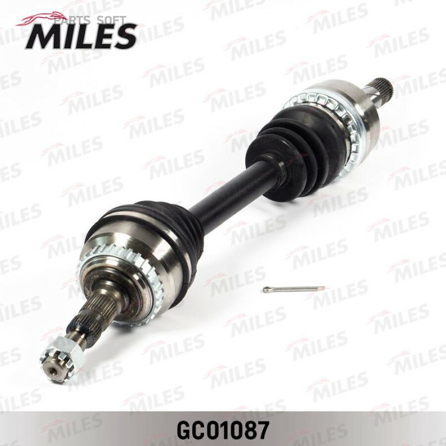 MILES GC01087 Привод в сборе OPEL VECTRA 1.6-2.5 95-03 лев. ABS ()