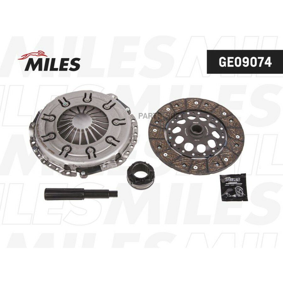 MILES GE09074 Сцепление к-т AUDI A4/A6/VW PASSAT 1.6-2.0 94-10 ()
