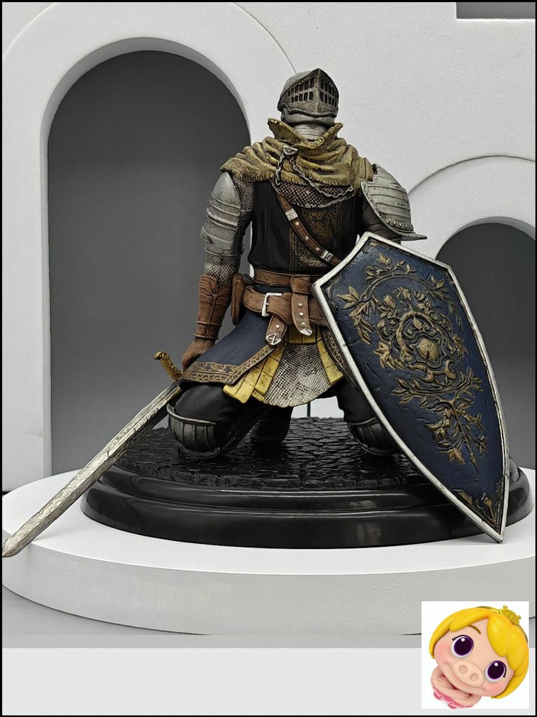 Фигурка Рыцарь / Dark Souls Knight (14см, пакет)